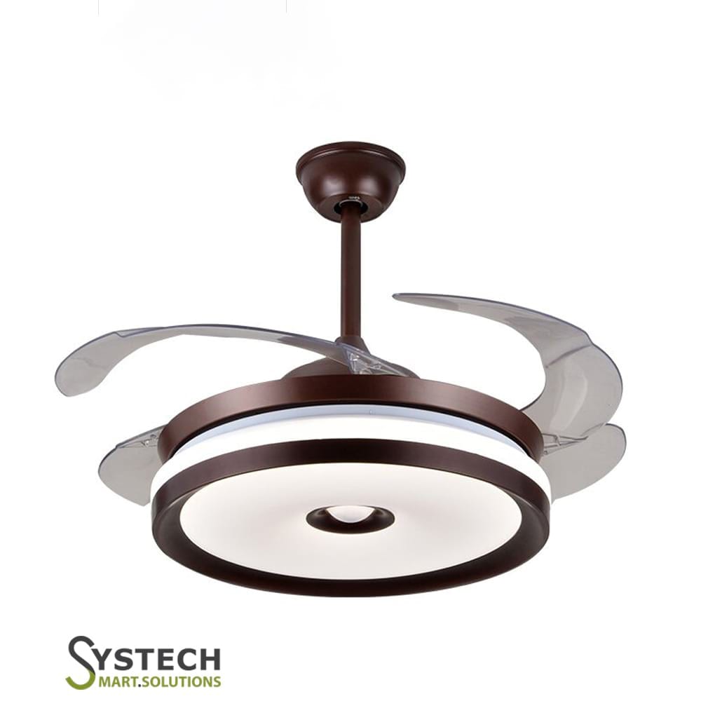 Invisible Fan Blade with Remote Control Cooling Fan