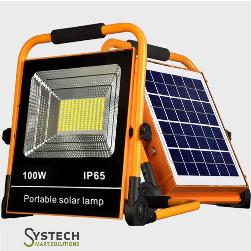 Solar waterproof camping emergency function 100w led light