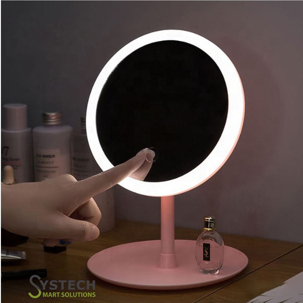 Table Makeup Mirror with Light