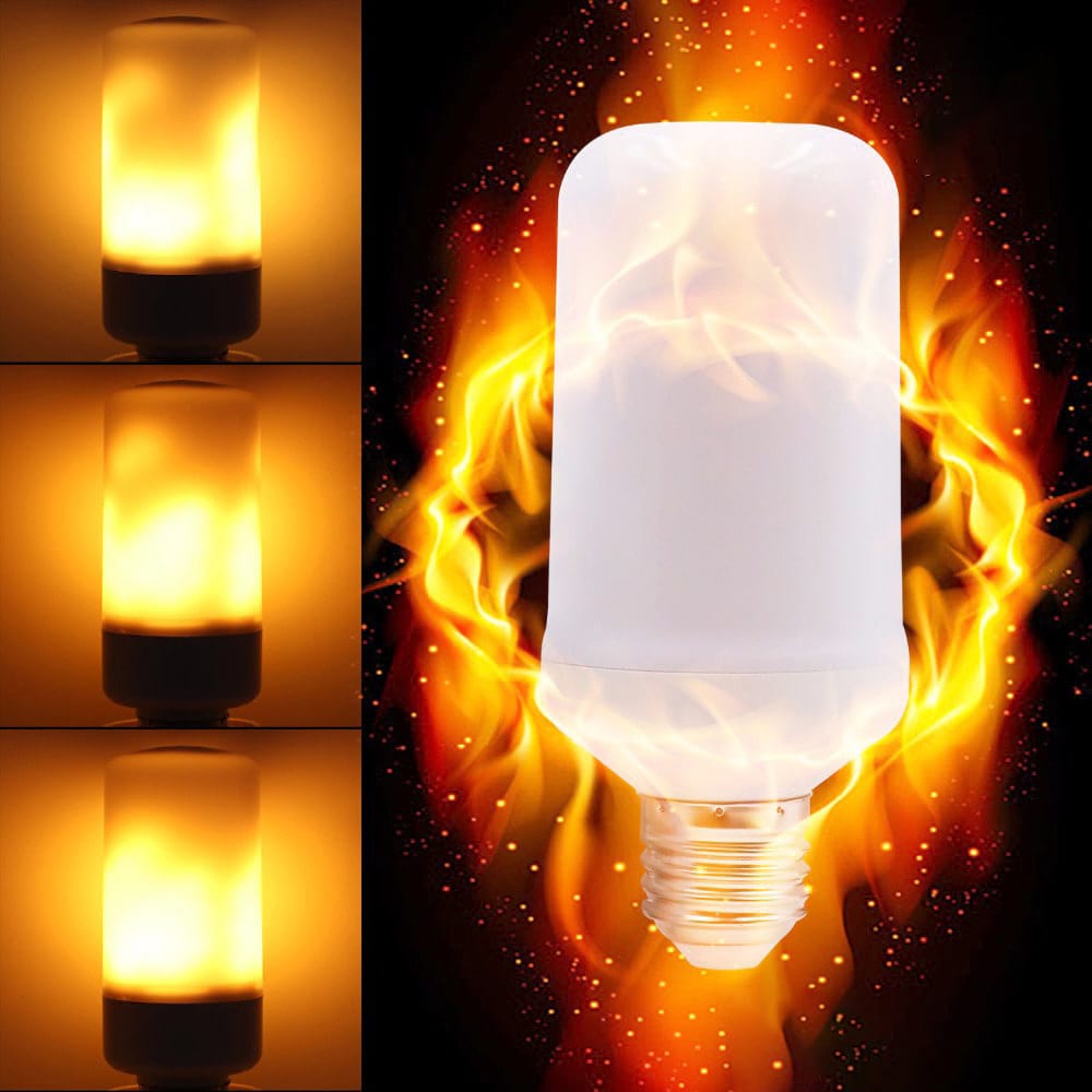 Fire Effect LED Flame Flicker Lamp 99SMD 6W