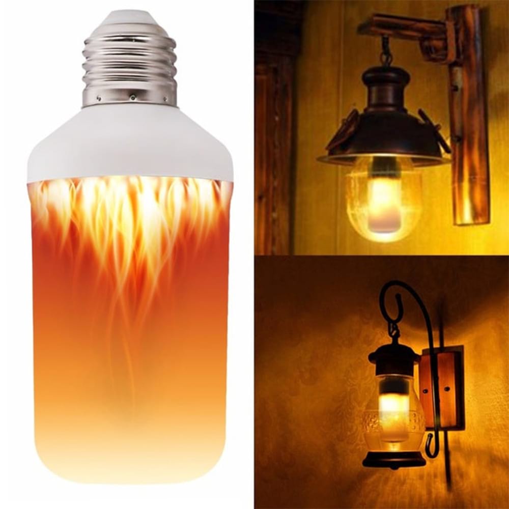 Fire Effect LED Flame Flicker Lamp 99SMD 6W